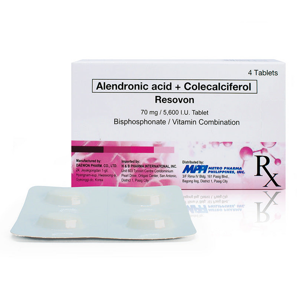 RESOVON Alendronic Acid (Alendronate Sodium Trihydrate ...